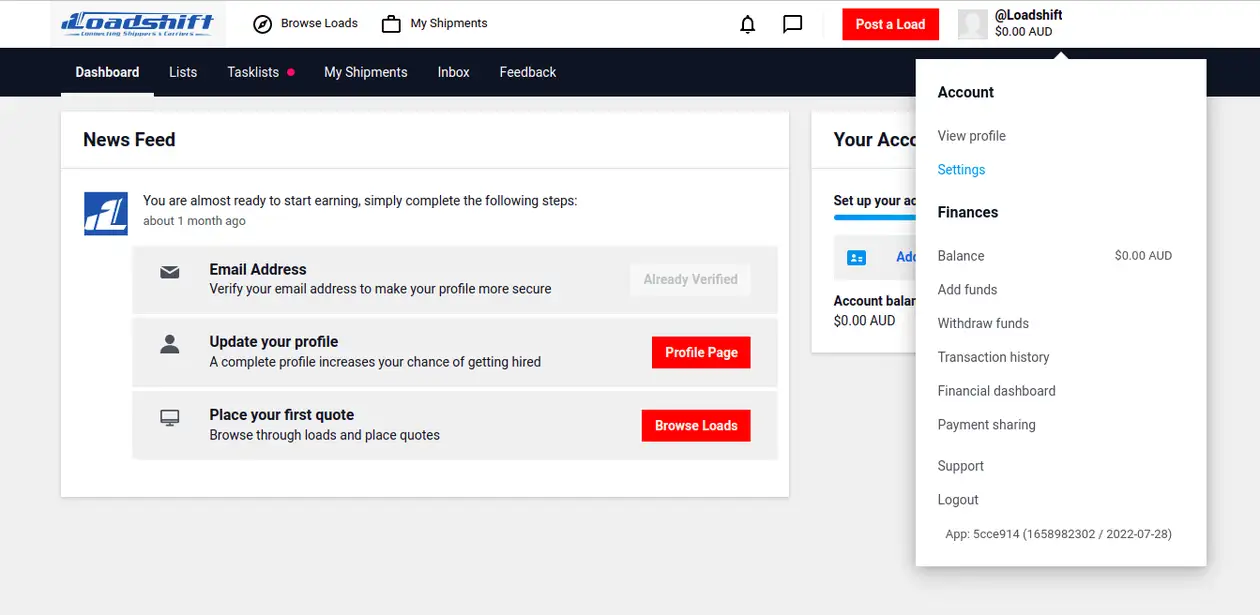 Frequently Asked Questions - Loadshift - Transport Marketplace | Loadshift