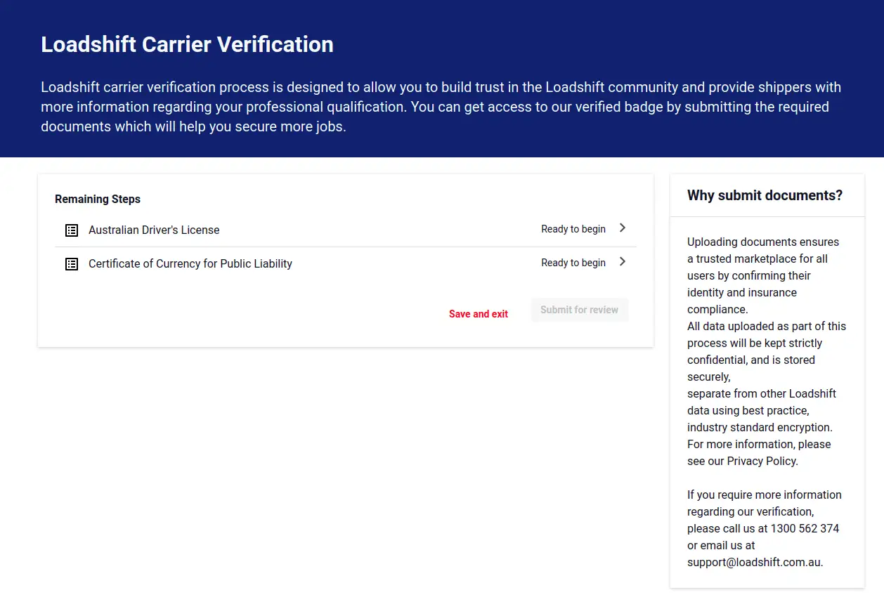 Frequently Asked Questions - Loadshift - Transport Marketplace | Loadshift