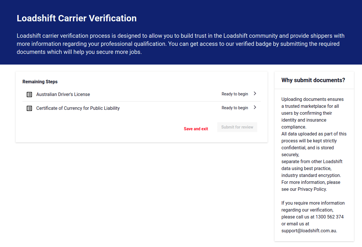 Frequently Asked Questions - Loadshift - Transport Marketplace | Loadshift