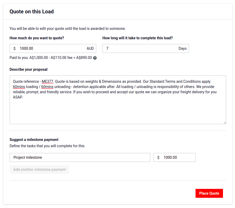 Frequently Asked Questions - Loadshift - Transport Marketplace | Loadshift